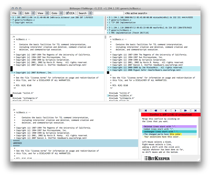 A guide to merging with BitKeeper - Howto - BitKeeper